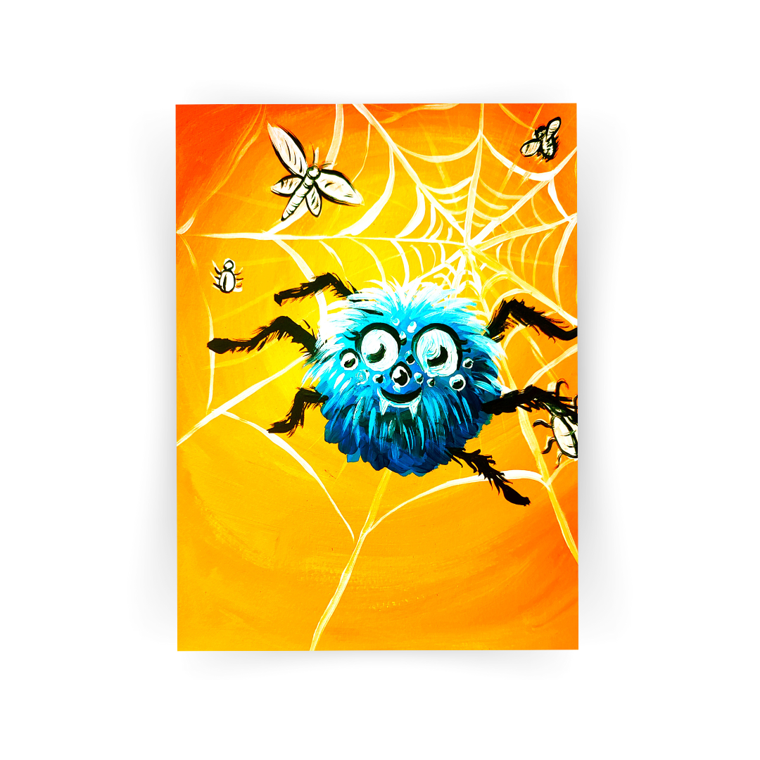 'Friendly Spider' Digital Kit – Party in a Paint Box