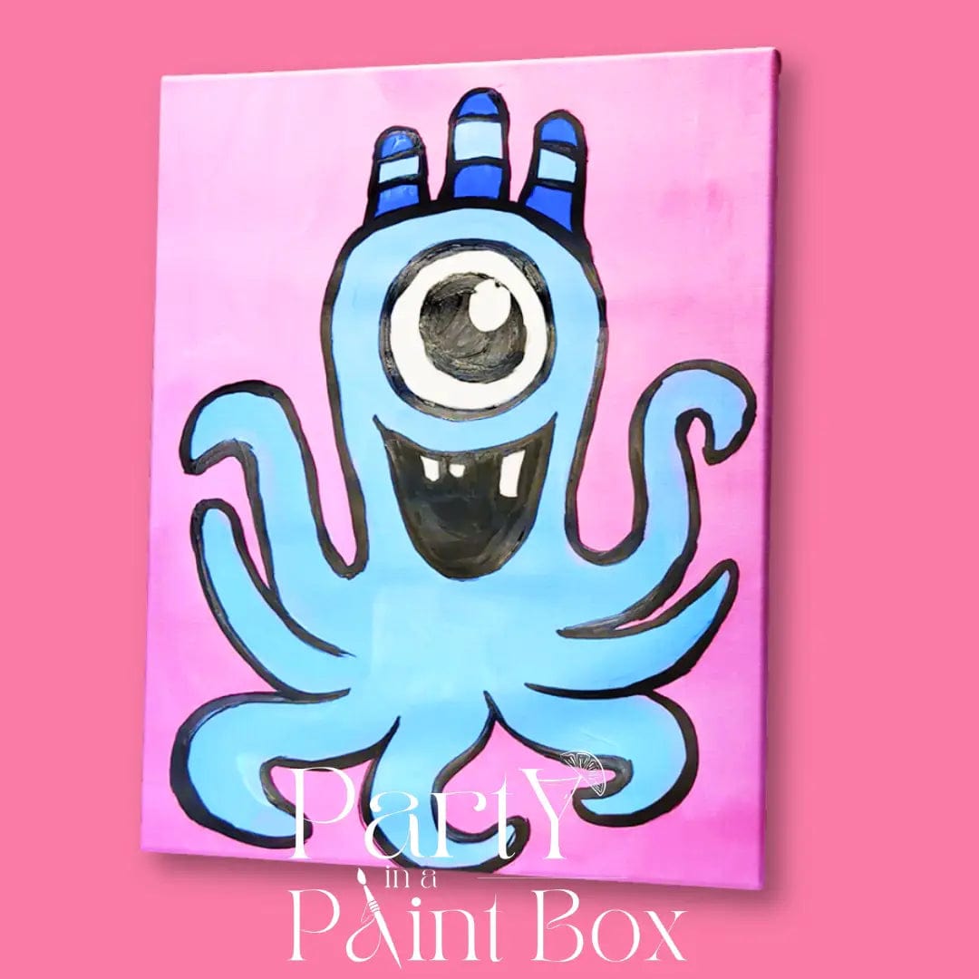 'Septopus Monster' Digital Kit – Party in a Paint Box